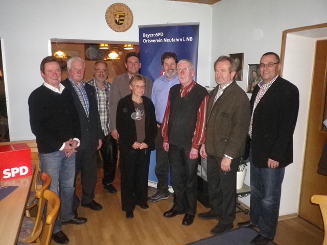 Jahreshauptversammlung des SPD- Ortsvereins Neufahrn i. NB mit Neuwahl ...